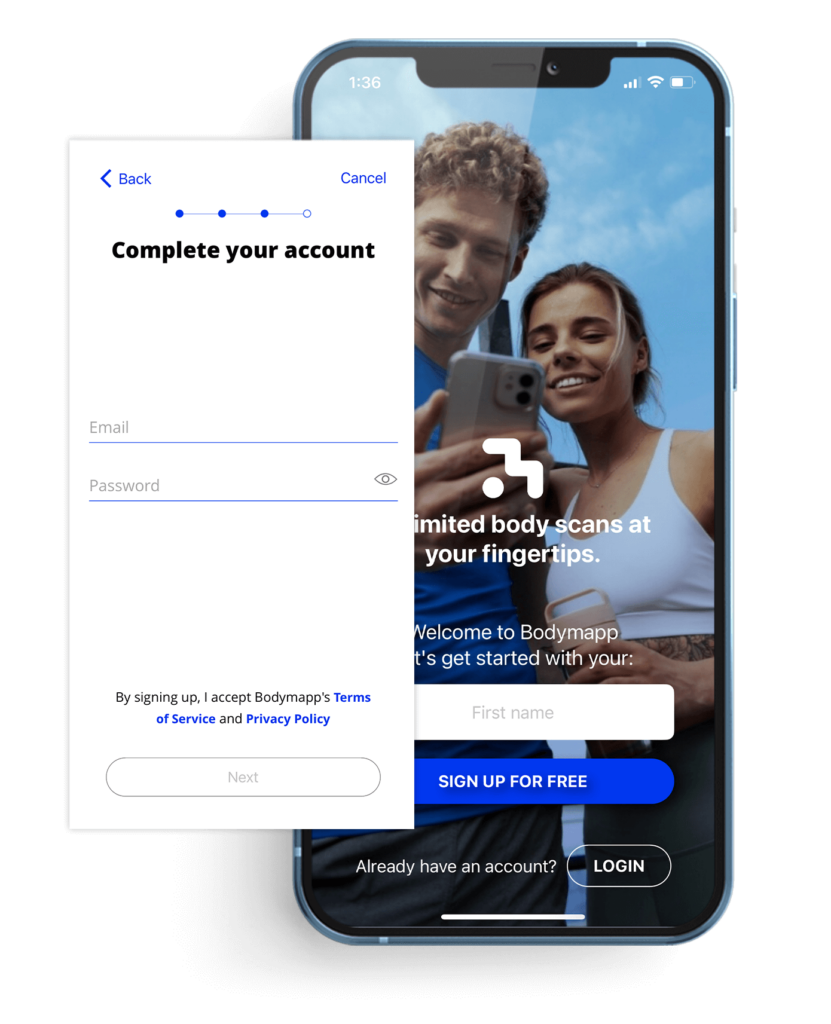3D Body Scanning App | Health and Fitness Tracker | Bodymapp